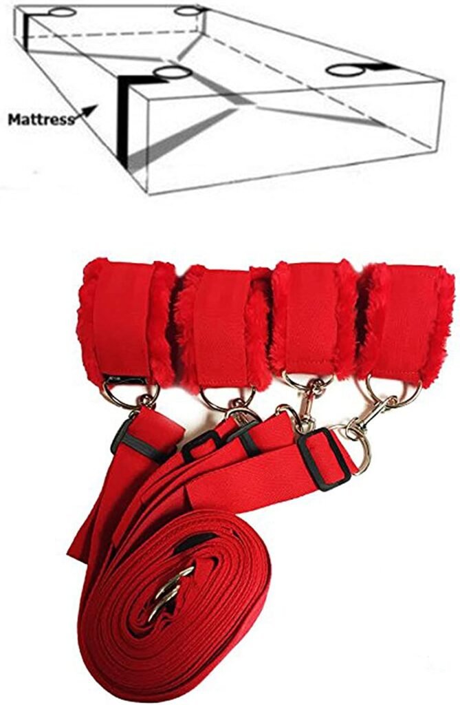 Buy Wrist Ankle Cuffs Bed Restraints in India - TOYLICK